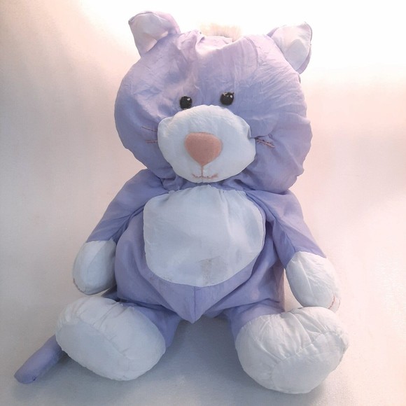 Fisher-Price | Toys | Vintage Fisher Price Puffalumps Cat Kitty Purple ...